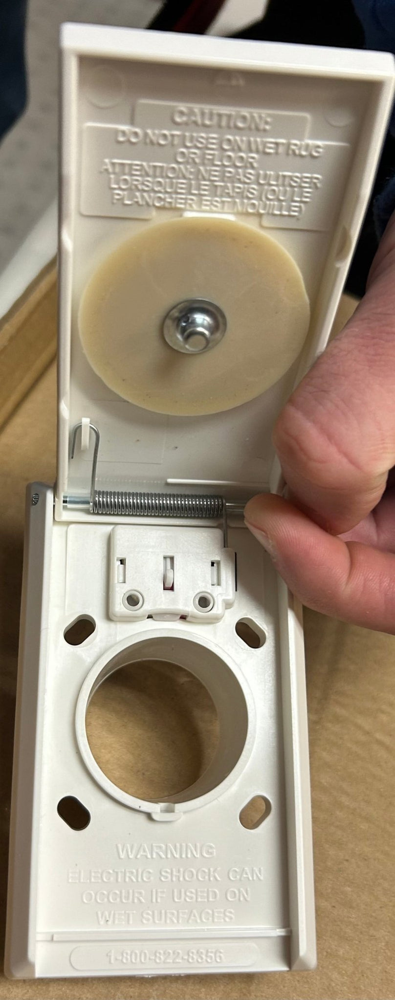 VACUFLO Inlet Valve Semi-Automatic — CJ Miller Vacuum Center Inc